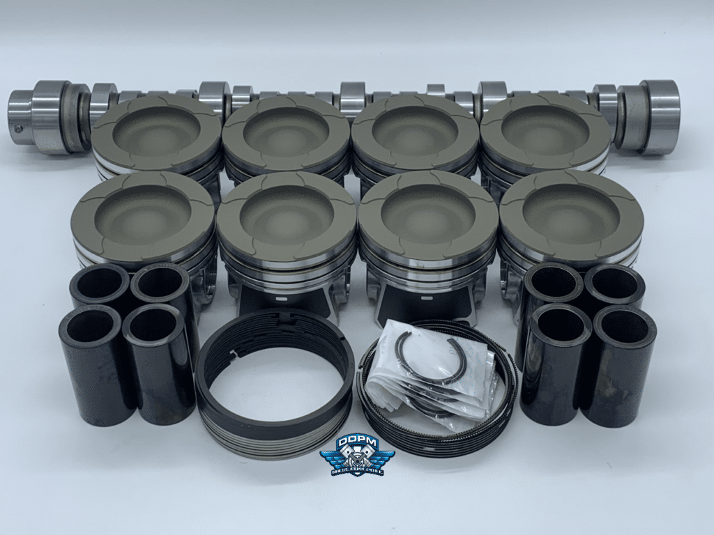 6.4L Ford Powerstroke Diesel HD Piston set & Stage 1 Camshaft pkg ...