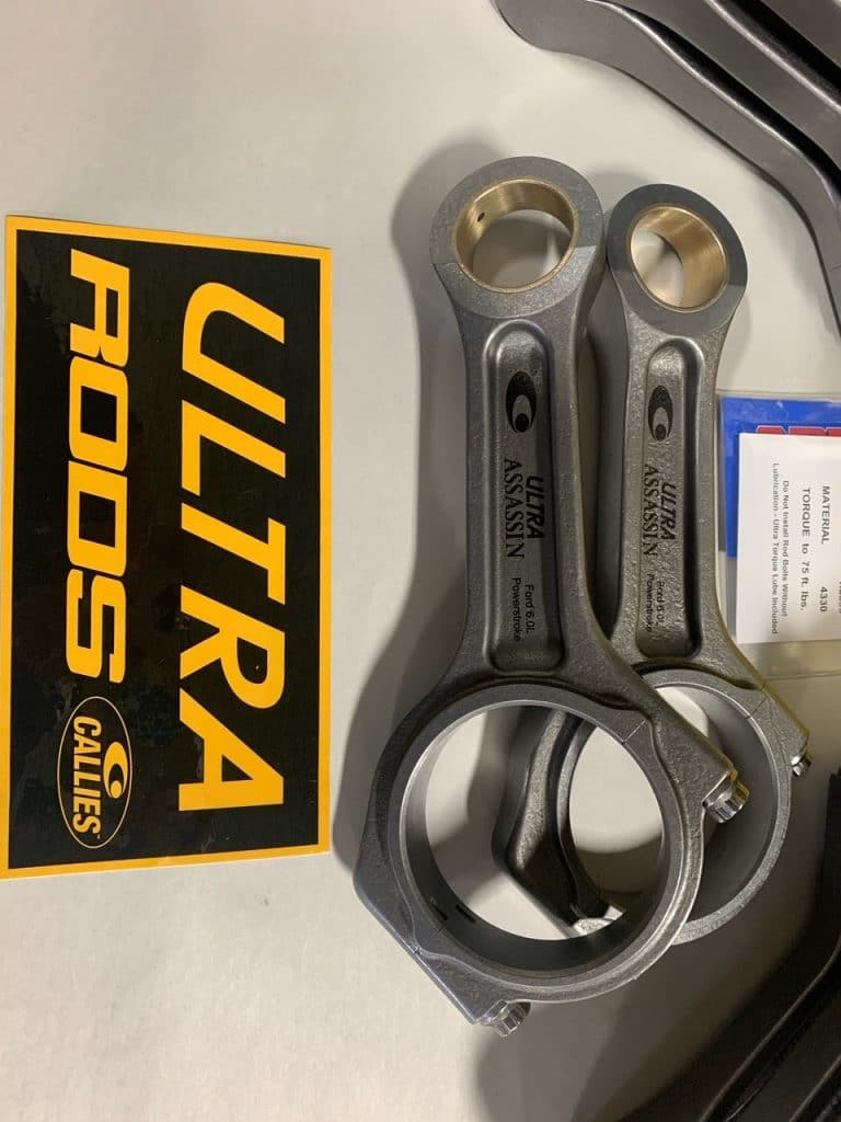 Callies 6.0L Powerstroke Forged Connecting Rods