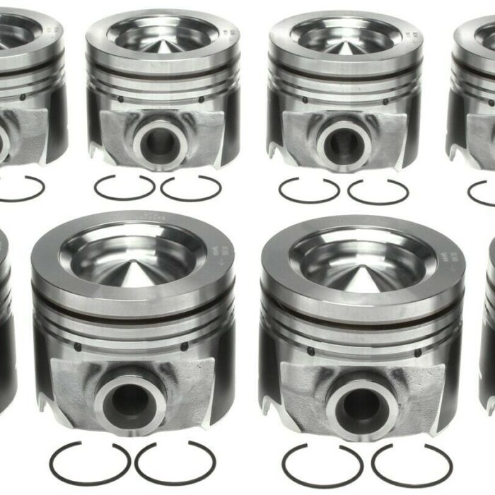 6.7L Powerstroke Diesel HD Replacement Piston Kit With Rings Mahle 224 ...